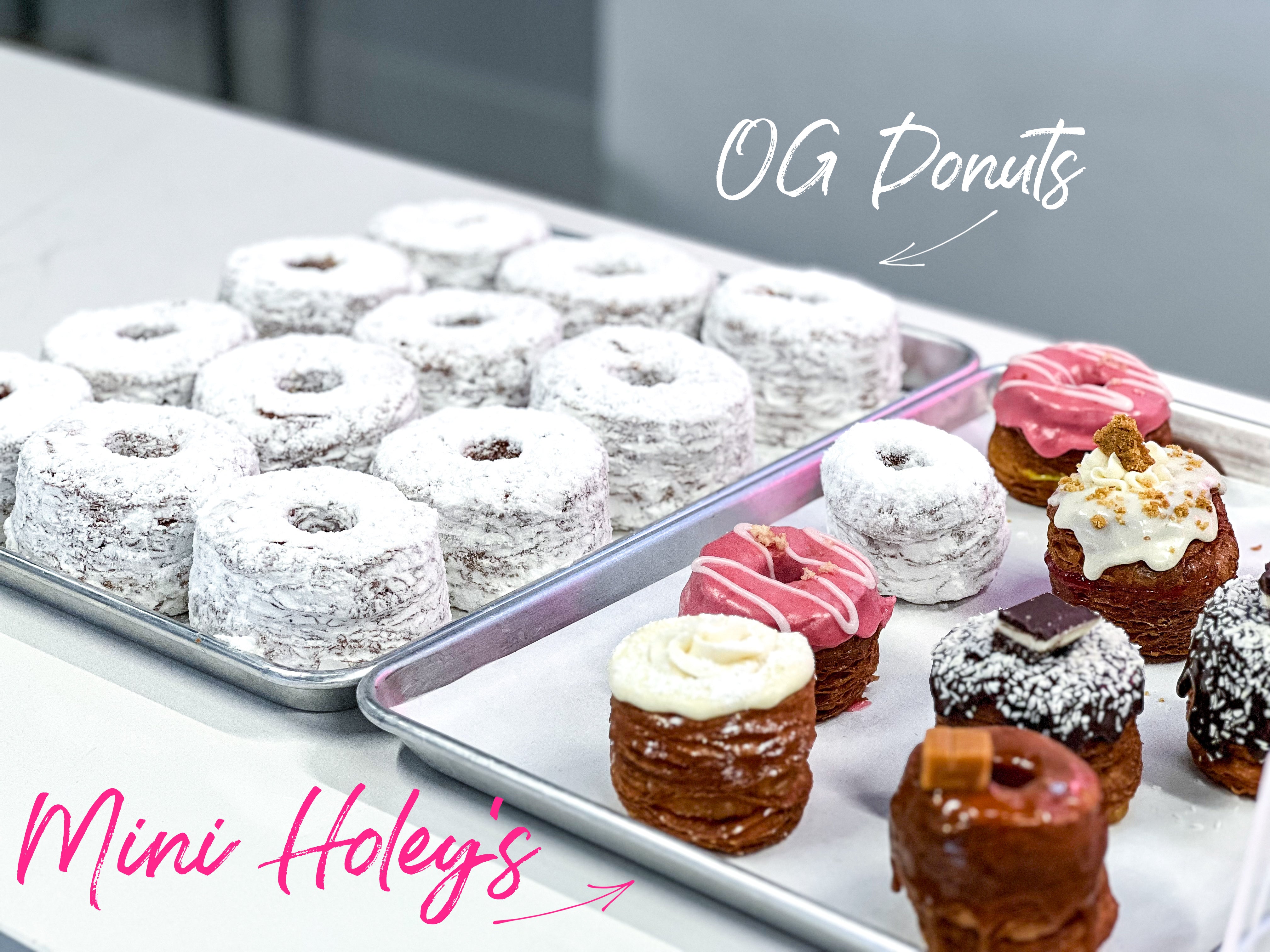 Corporate (50 minimum) Mini Donuts – Holey Confections